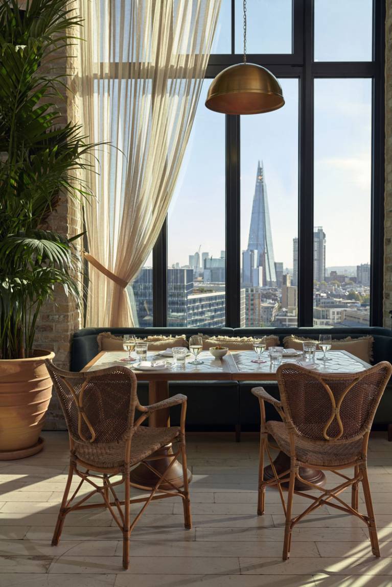 Seabird Rooftop Restaurant in Southwark | The Hoxton, Southwark
