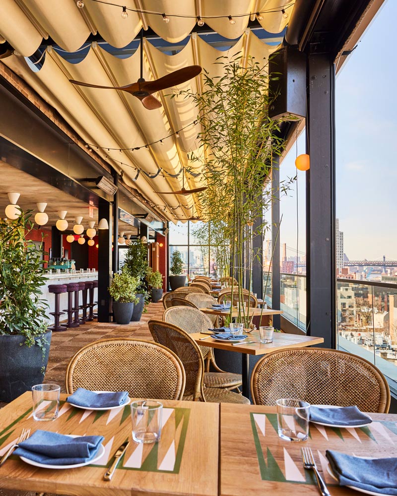 Laser Wolf Rooftop Restaurant Williamsburg | The Hoxton, Brooklyn NY