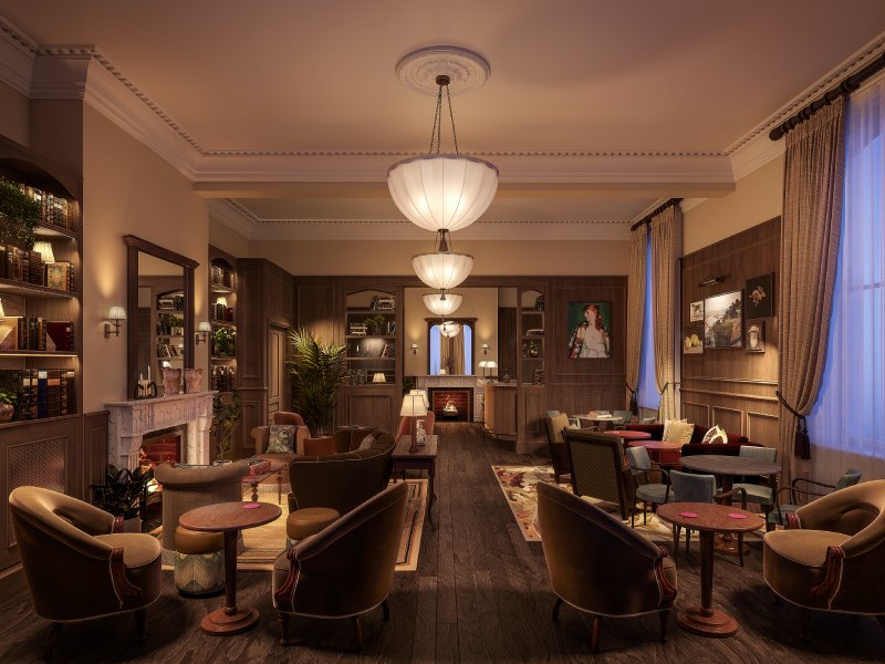 Library Bar Restaurant in Dublin | The Hoxton, Dublin
